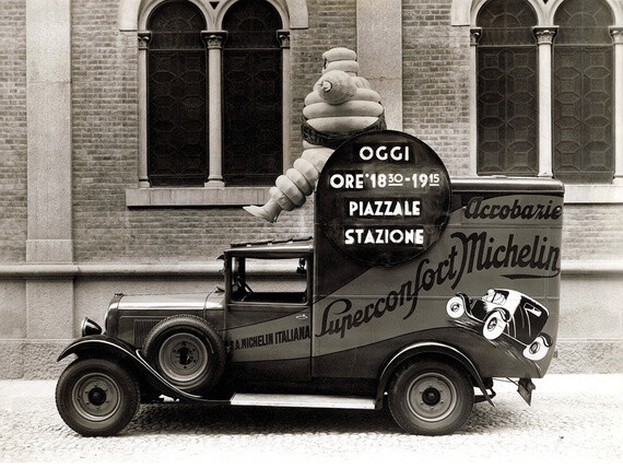 History of the Michelin Man Mascot