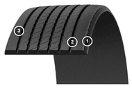 X ONE® MULTI ENERGY T Pre-Mold Retread - BENEFICIOS Y CARACTERÍSTICAS