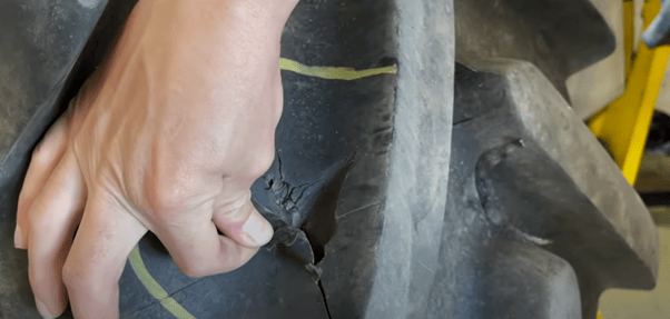 Flat tyre: does my tractor have a punctured tyre? | MICHELIN UK