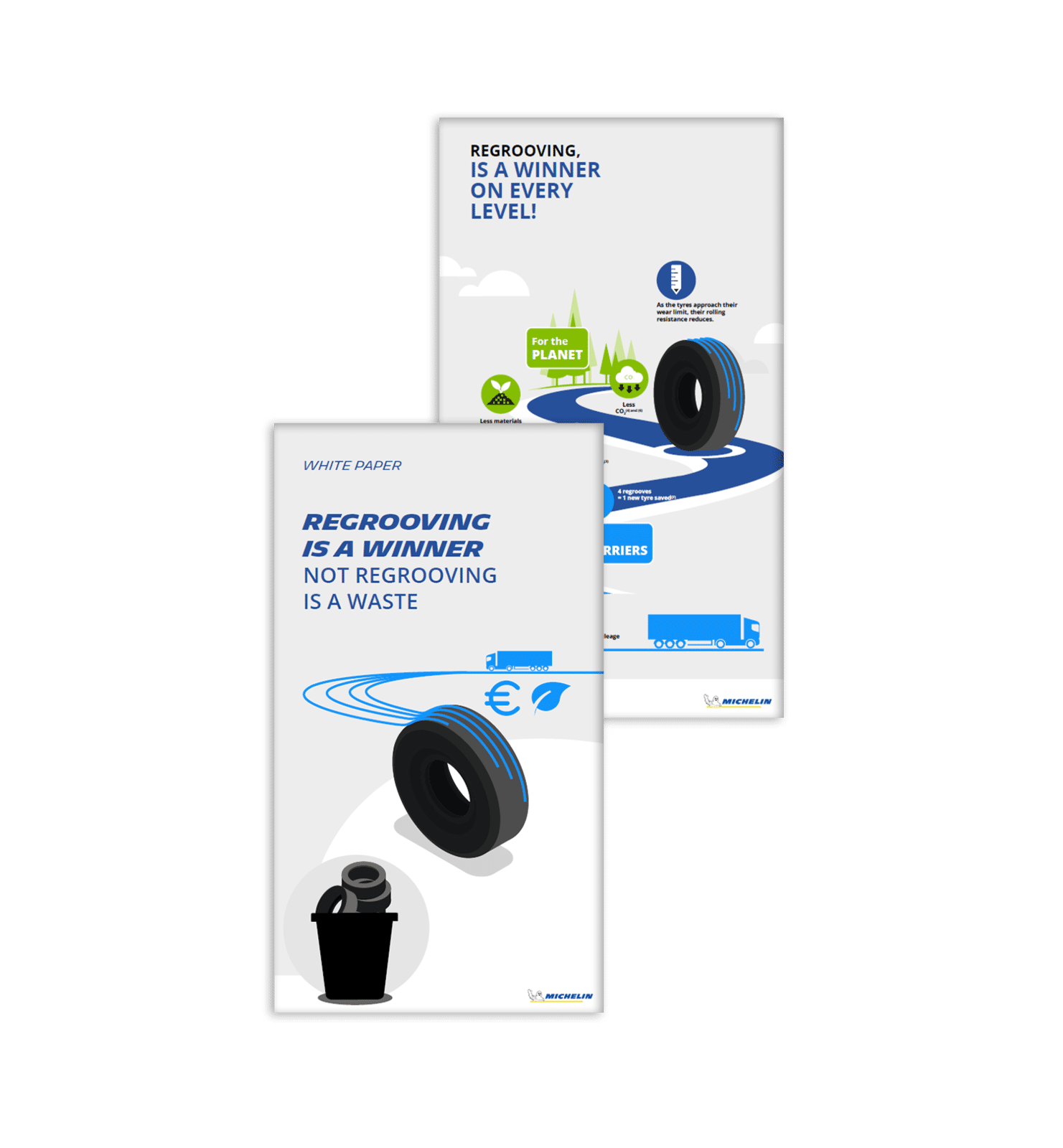 Regrooving tyre Technologies | MICHELIN Commercial tyres United Kingdom