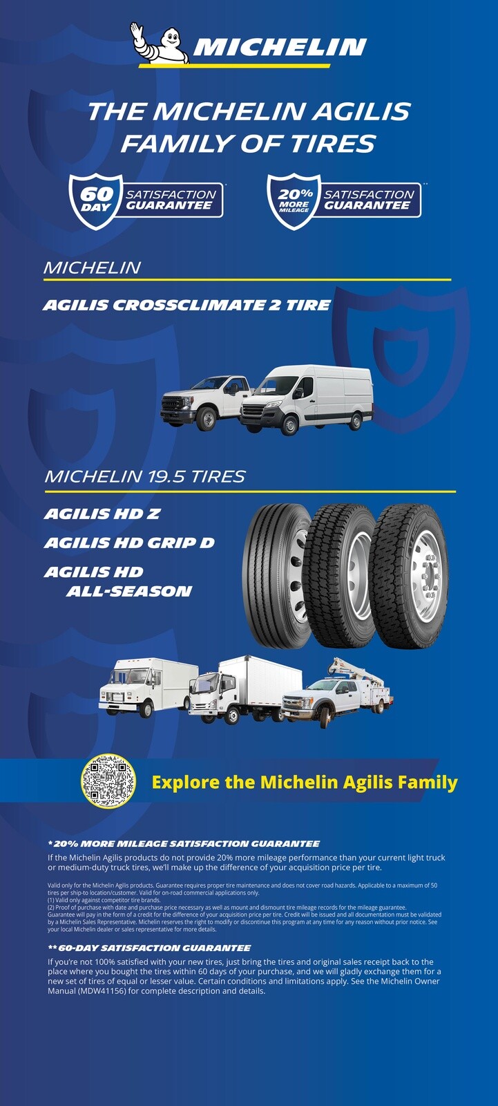 Agilis Family of Tires - Built to keep your business rolling