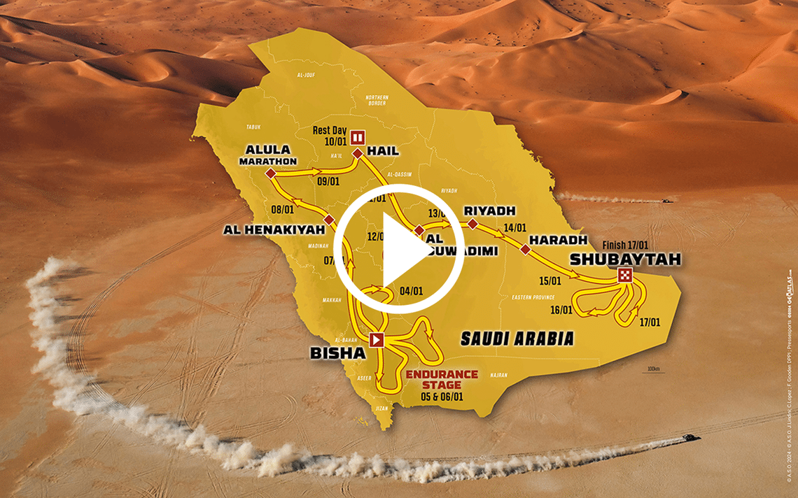 Follow the Dakar Rally 2025 with BFGoodrich team