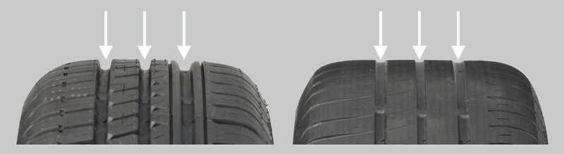 What can cause excessive or uneven tyre wear? | MICHELIN