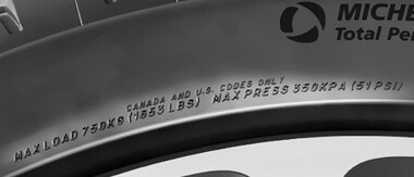 Tyre markings explained: How to read a tyre? | MICHELIN