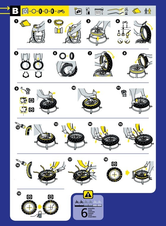 MICHELIN Bib Mousse | Off-road solution for motorcycle tire punctures