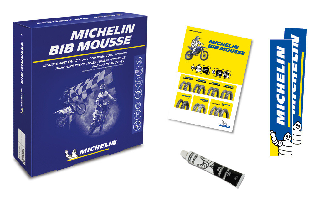 MICHELIN Bib Mousse | Off-road solution to motorcycle tyre puncture