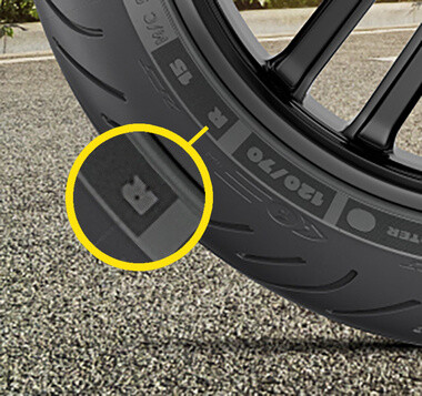 How to read the motorcycle tire size | MICHELIN