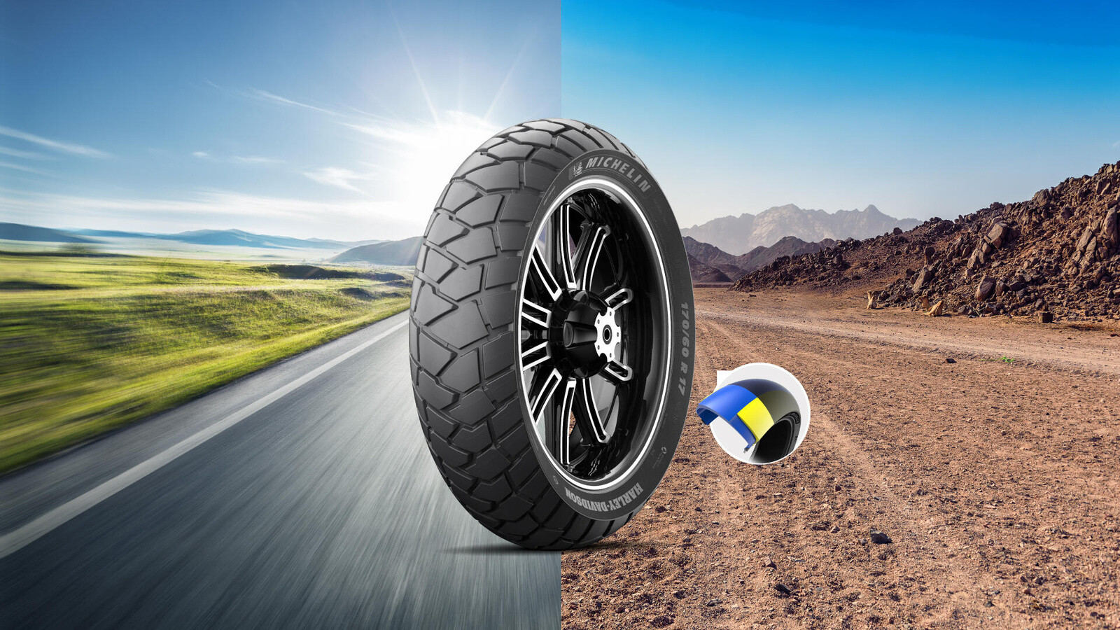 MICHELIN SCORCHER ADVENTURE - Motorcycle Tire | MICHELIN USA