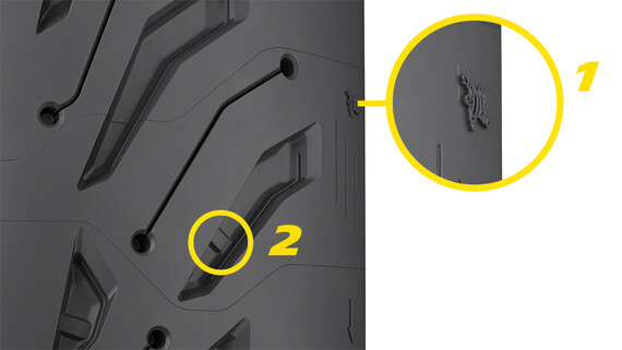 Motorcycle tyre tread depth: what is the legal limit? | MICHELIN