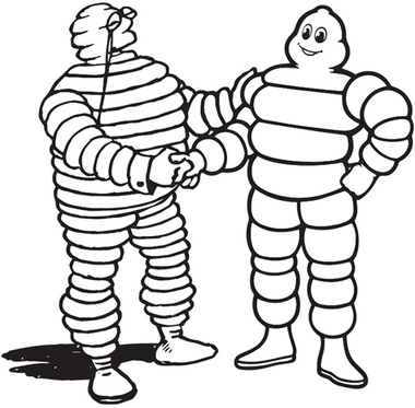 Slik oppstod Michelin-mannen: Historien om den ikoniske maskoten