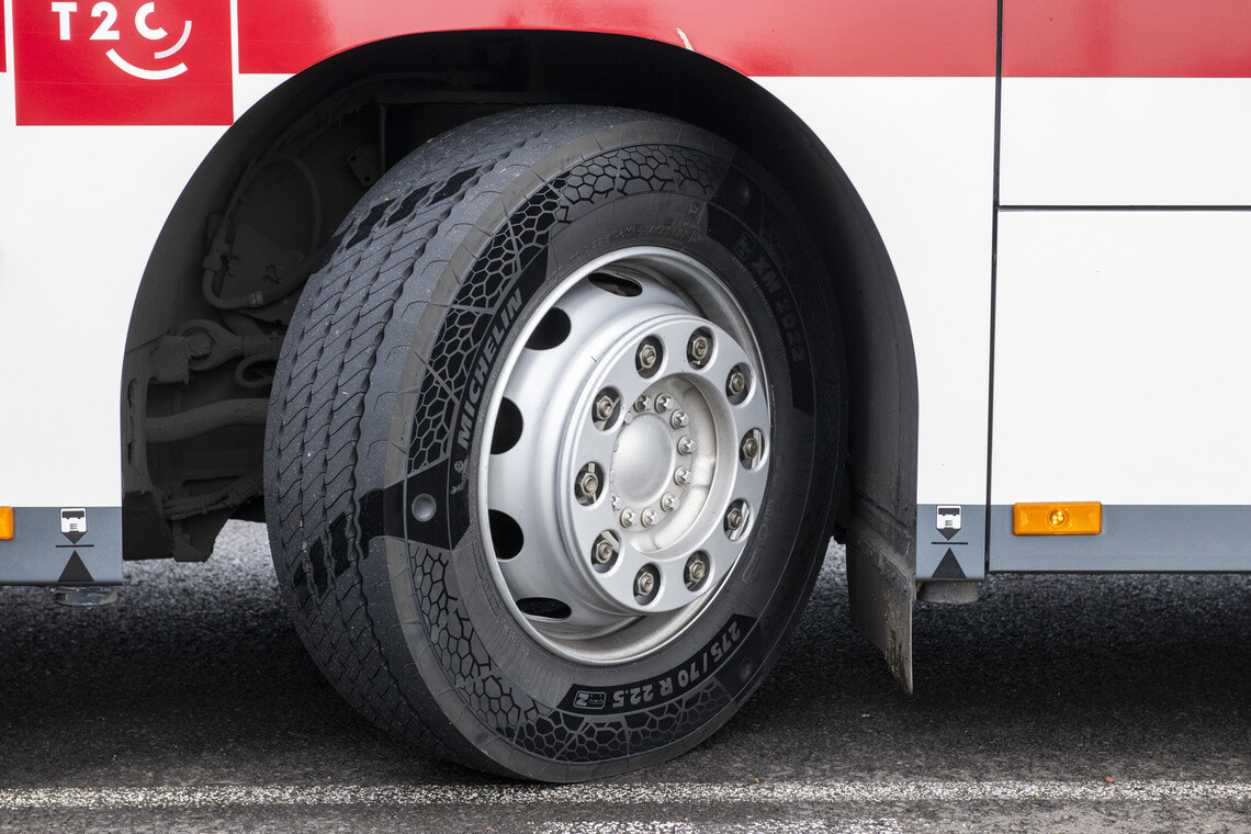 In a world first, Michelin unveils two tyres approved for road use ...