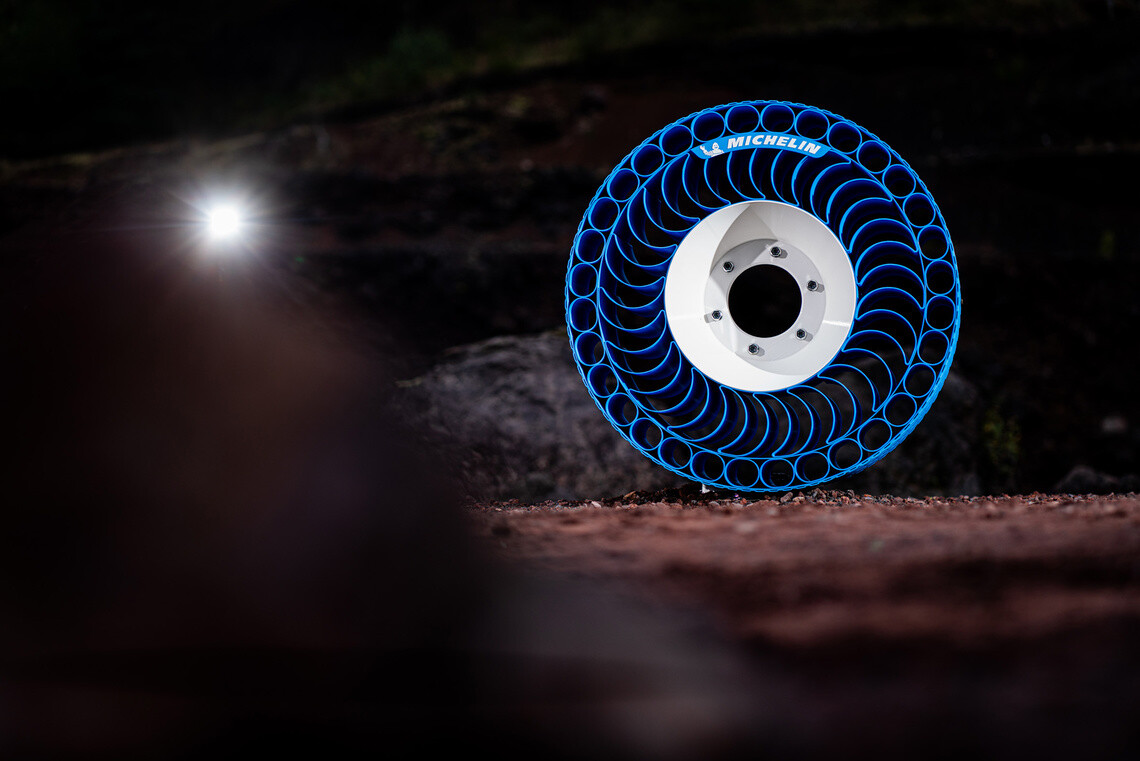 Michelin’s lunar wheel prototype at the 2024 Le Mans 24 Hours