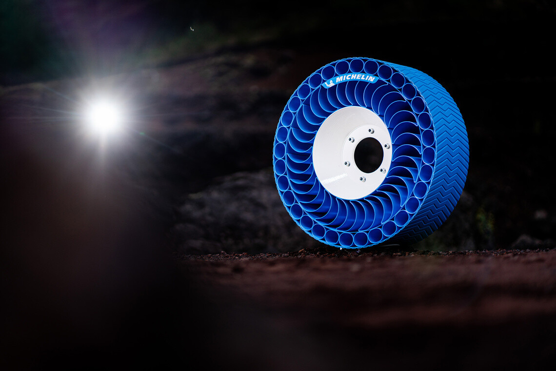 Michelin’s lunar wheel prototype at the 2024 Le Mans 24 Hours